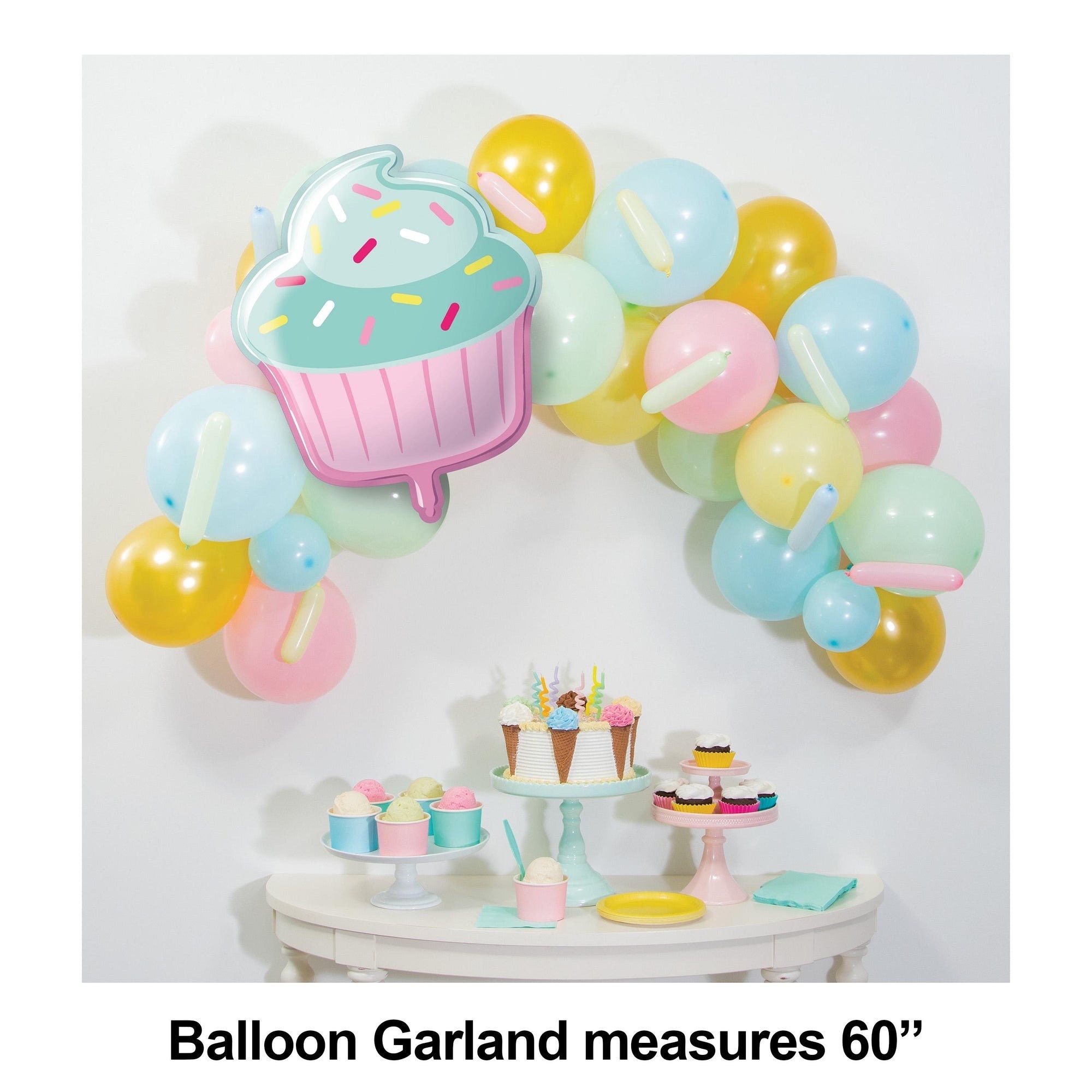 Bakery Sweets Balloon Garland Kit, 41 Piece Set, Cupcake Balloons - Etsy
