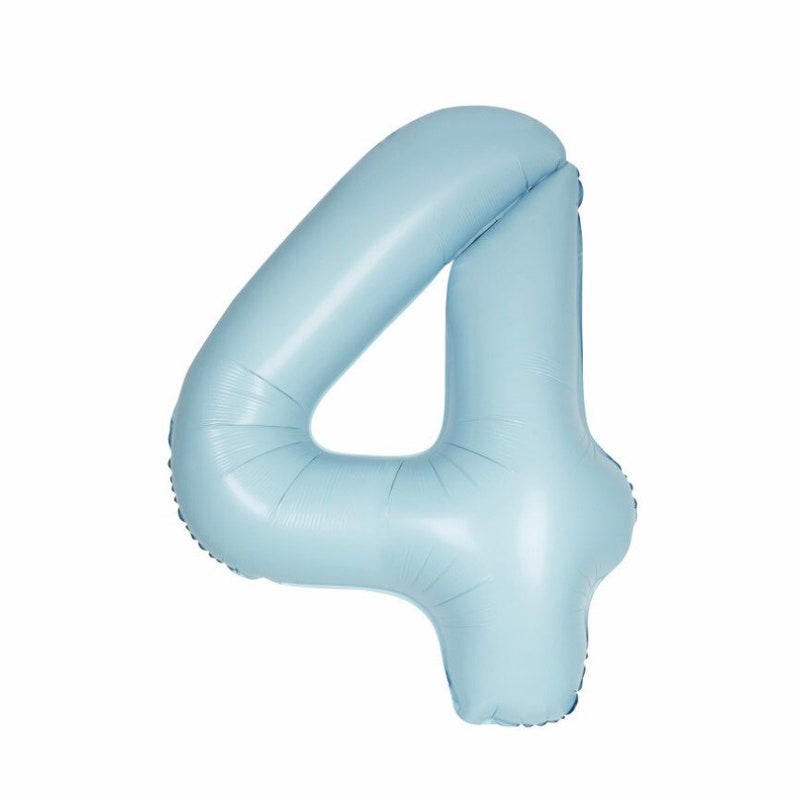 Number 4 Balloon - Etsy