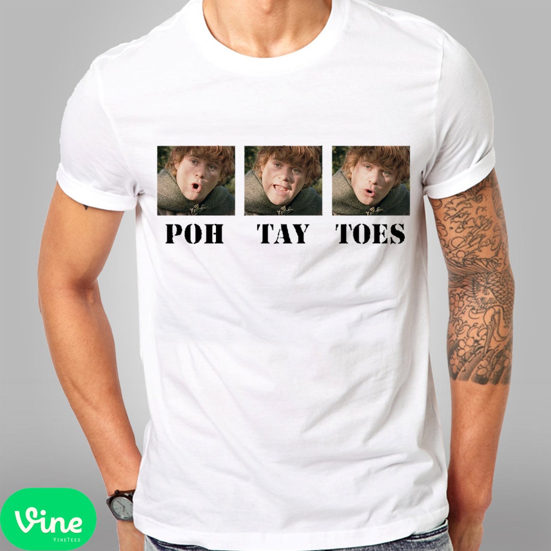 Lord of the Rings POTATOES Samwise Gamgee LOTR Frodo Funny T - Etsy