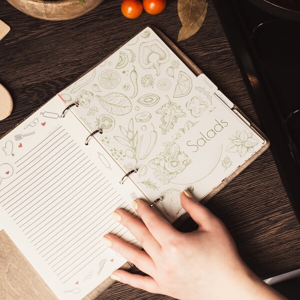 Blank Cook Book - Etsy