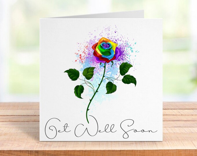 Personalised Bee Well Soon Card, Bee Card, Get Well Card, Speedy ...