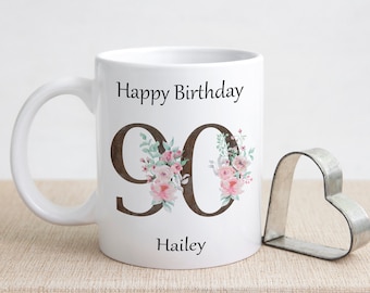 90th Birthday Mug | Etsy
