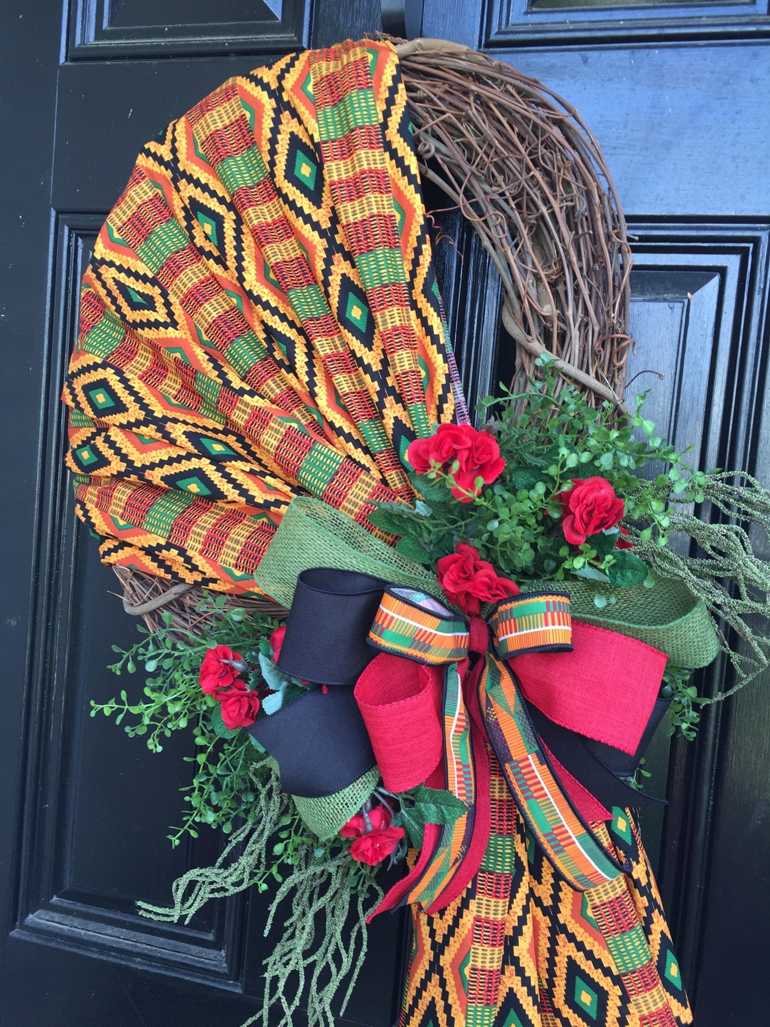 Juneteenth Decor, African American Wreath, Juneteenth, Black Pride ...