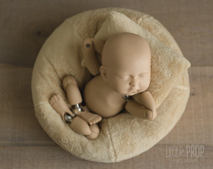 Little Puff, Cover and Pillow Bundle Different Colors Available Newborn Prop Posing Pillow ...