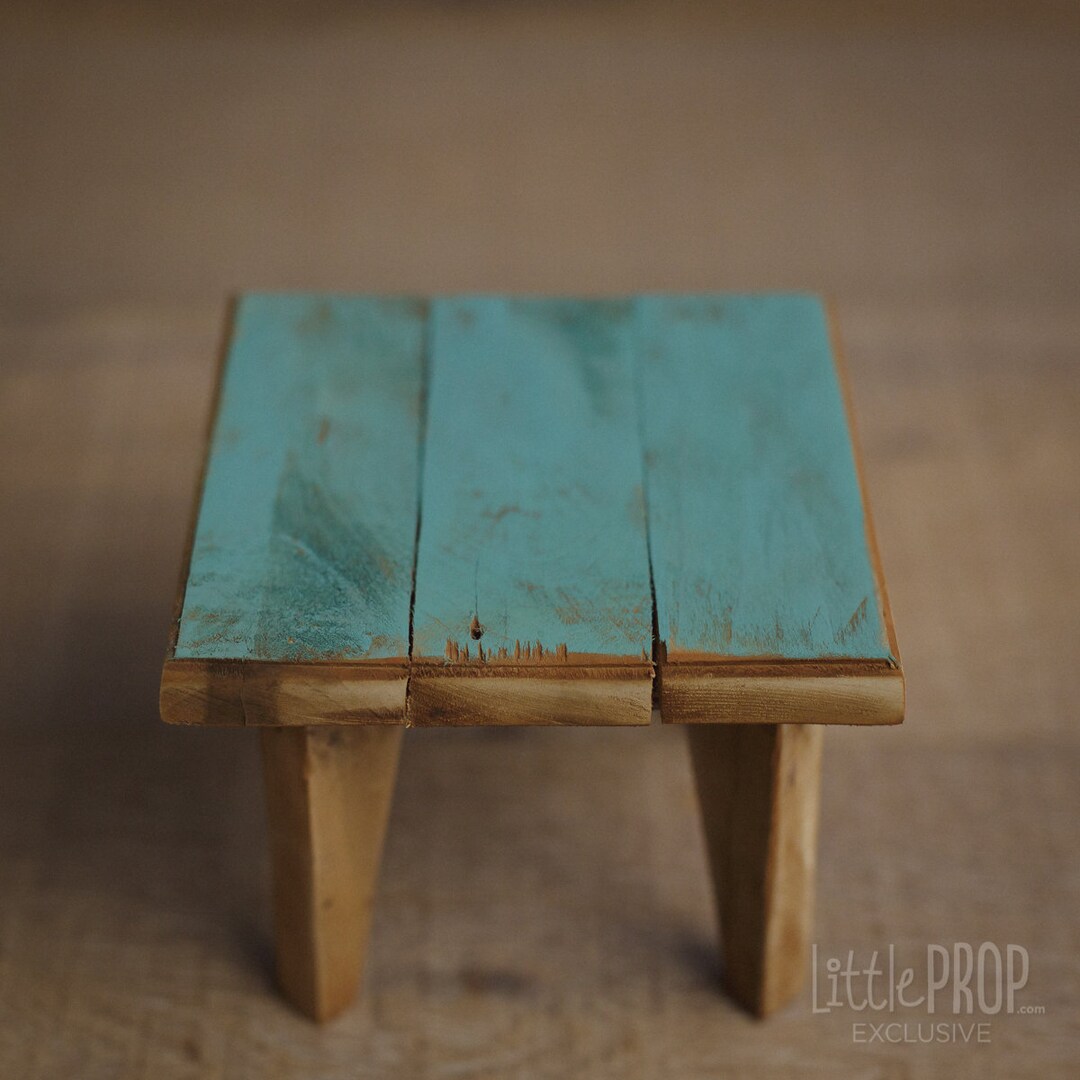 Little Side Table • Square • 12 Colors Available • Wooden Newborn ...