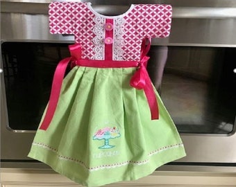 Hanging Oven Dress Kitchen Towel Pdf Sewing Pattern DIY - Etsy