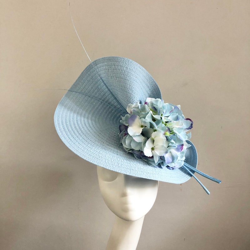 Light Blue Derby Hat - Etsy