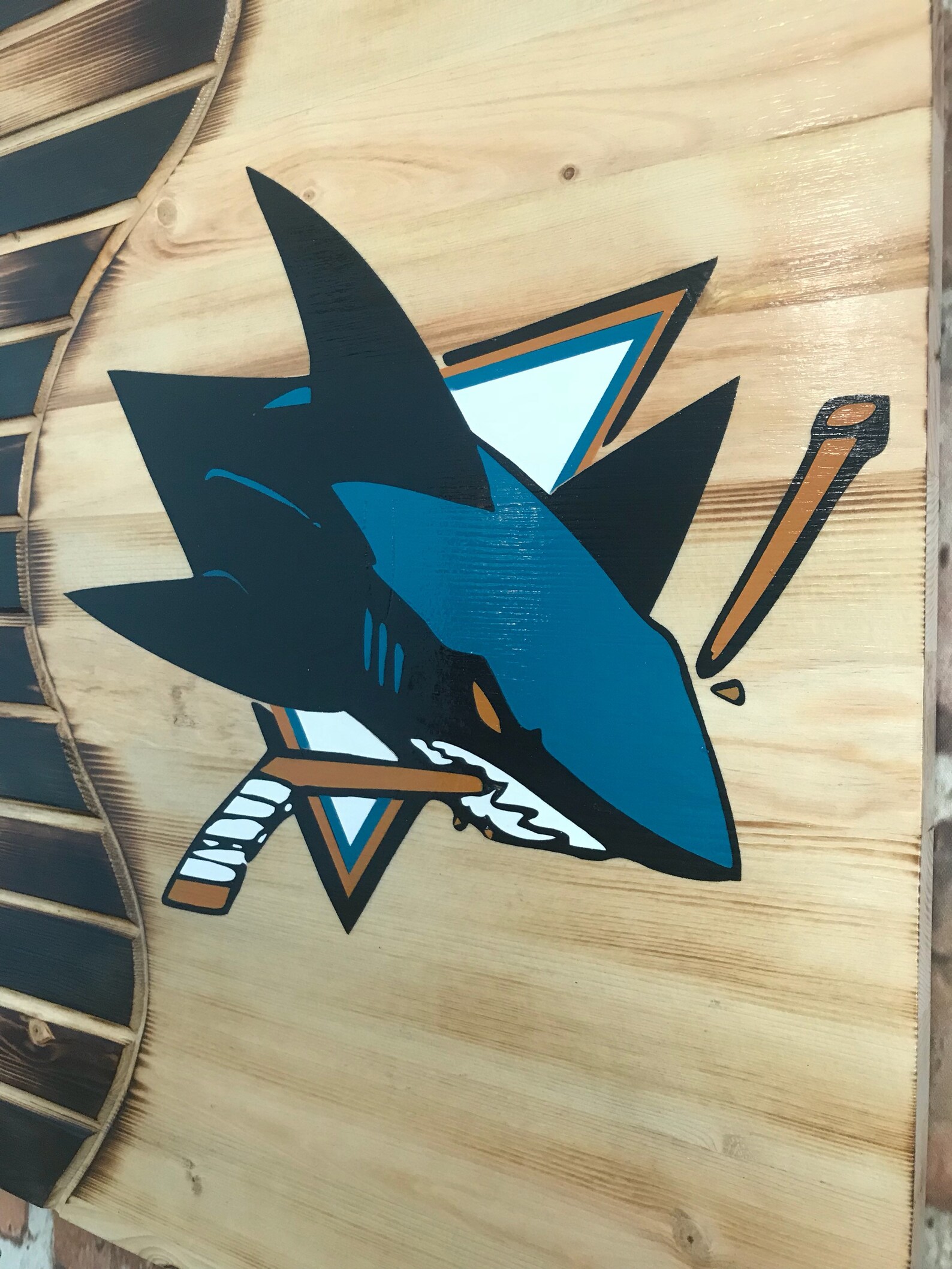 San Jose Sharks Flag - Etsy
