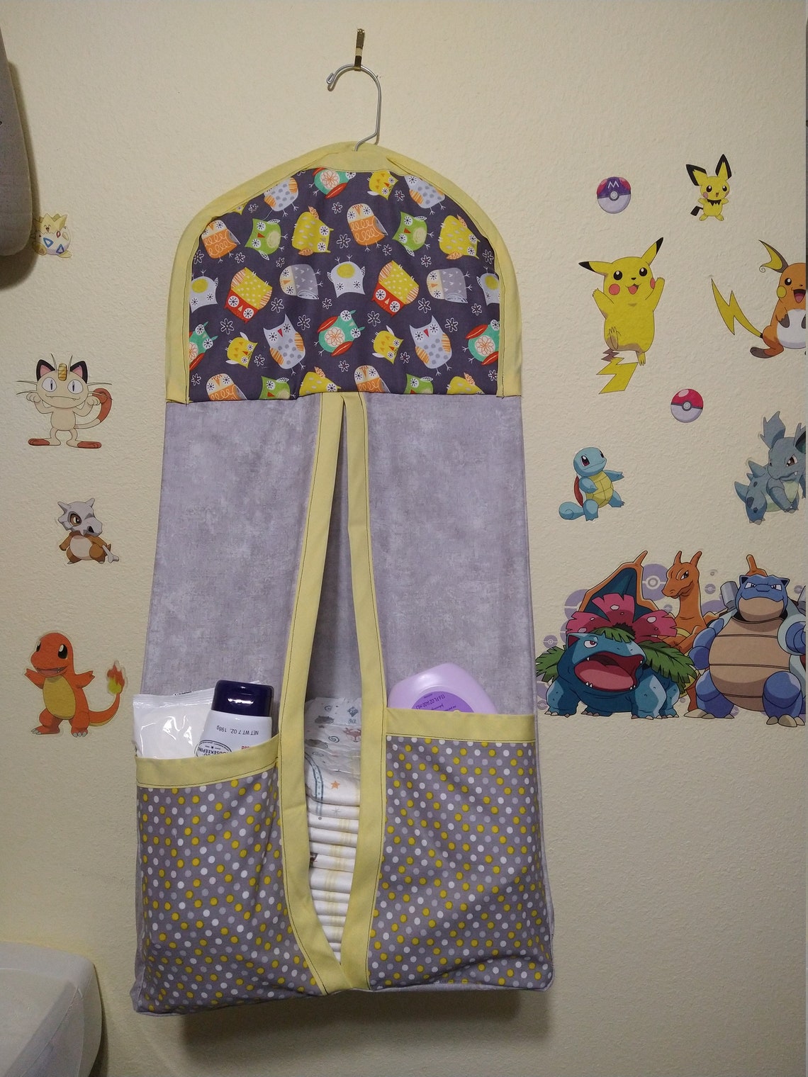 Hanging Diaper Holder Diaper Organizer Towel or Blanket - Etsy