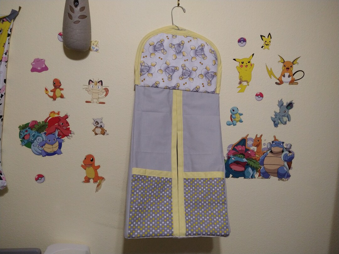 Hanging Diaper Holder, Diaper Organizer, Towel or Blanket Holder ...