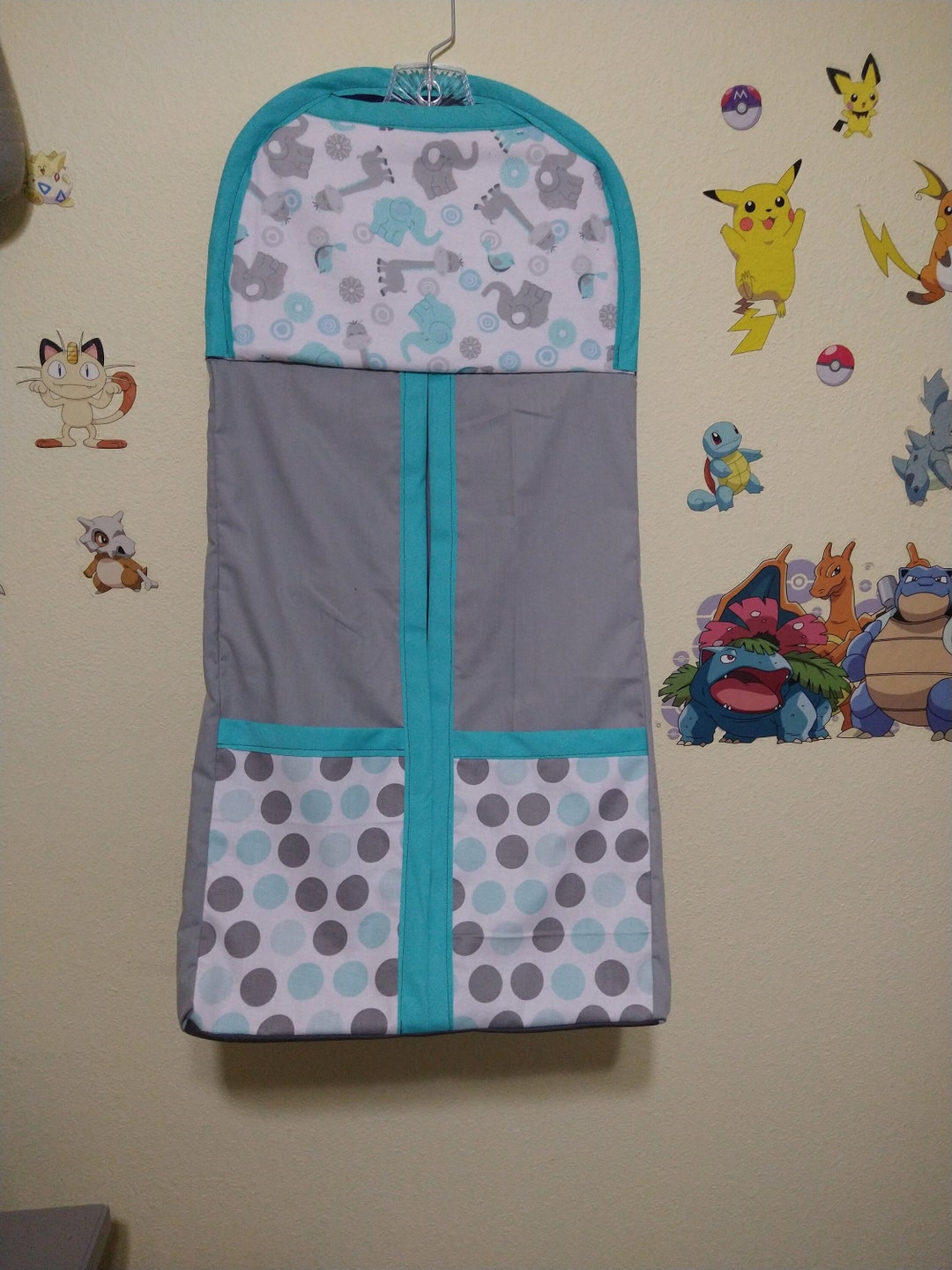 Hanging Diaper Holder, Diaper Organizer, Towel or Blanket Holder ...