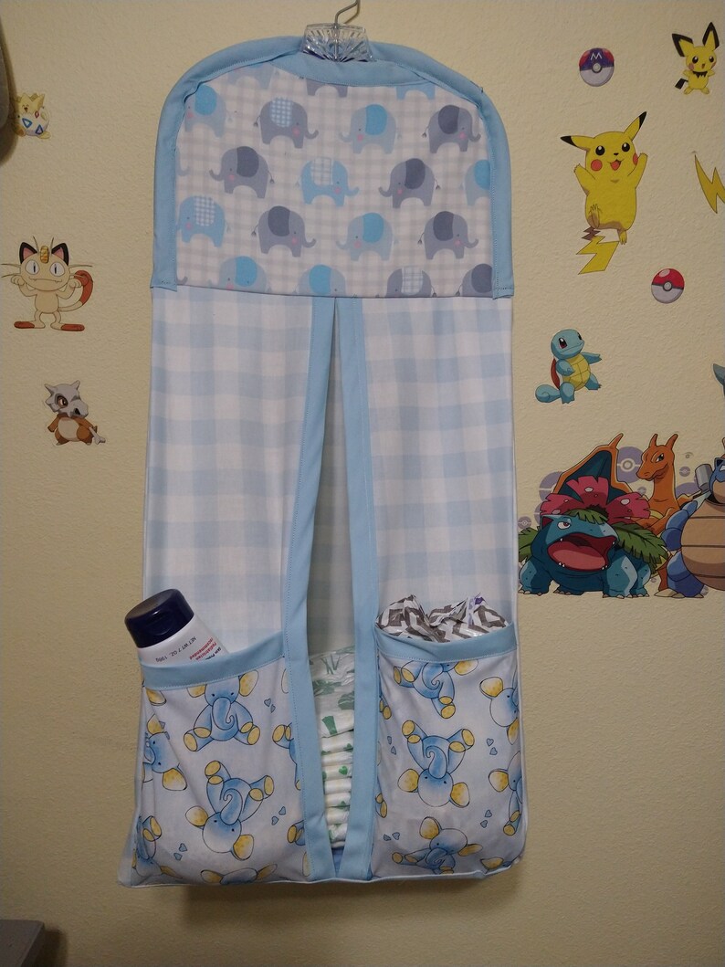 Hanging Diaper Holder Diaper Organizer Towel or Blanket - Etsy