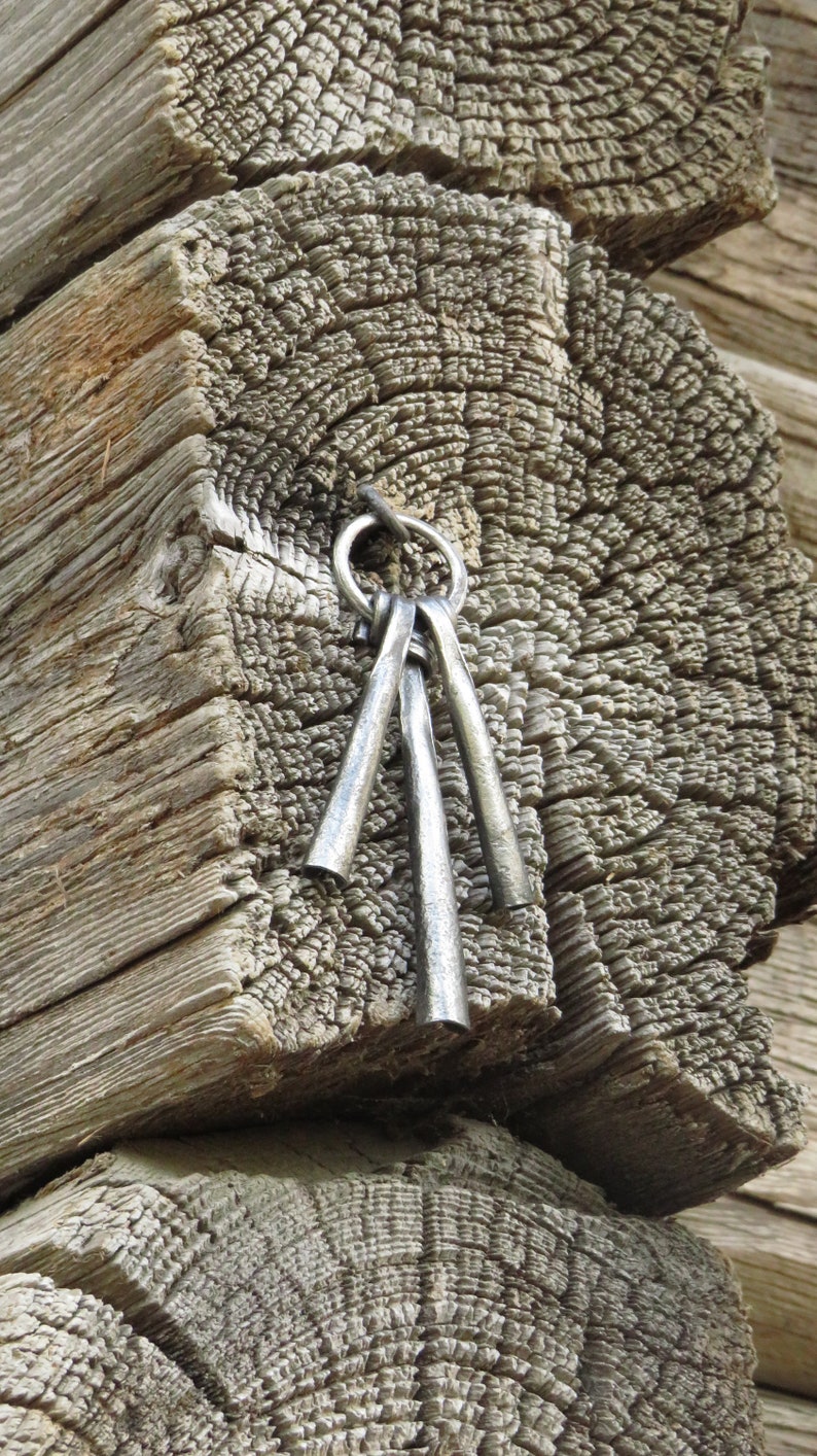 Shamanic Bells Iron Pendant Steel Pendant Siberian Shaman - Etsy