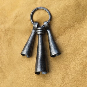 Shamanic Bells Iron Pendant Steel Pendant Siberian Shaman Pendant - Etsy