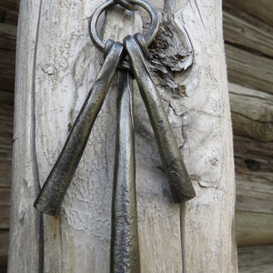 Shamanic Bells Iron Pendant Steel Pendant Siberian Shaman - Etsy