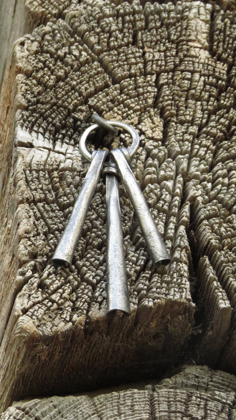 Shamanic Bells Iron Pendant Steel Pendant Siberian Shaman - Etsy