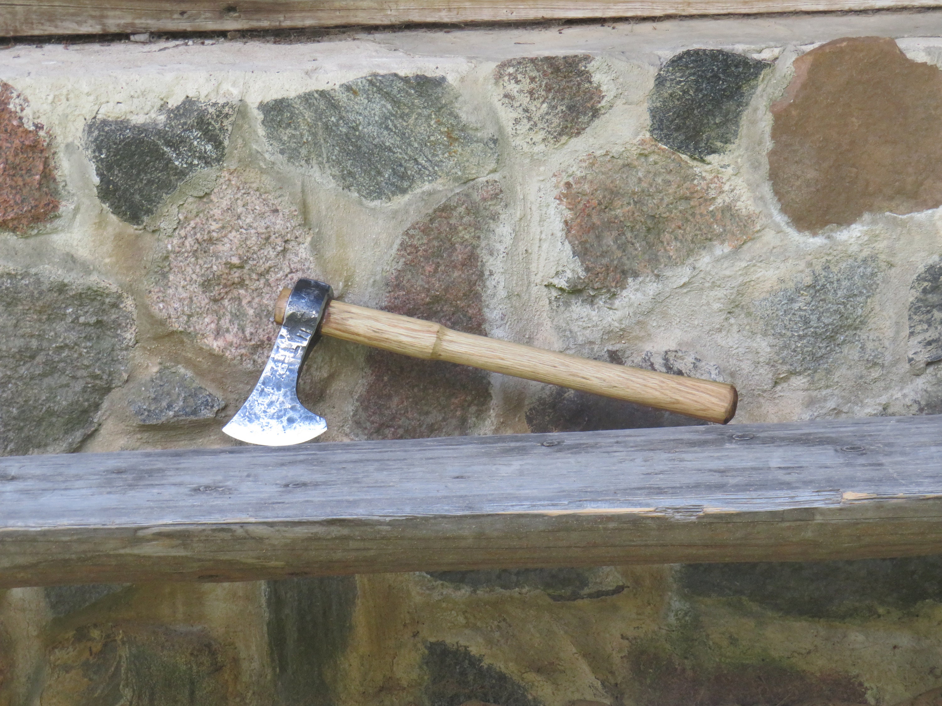 Hatchet Oak Handle Oak Axe Viking Camping Hiking - Etsy