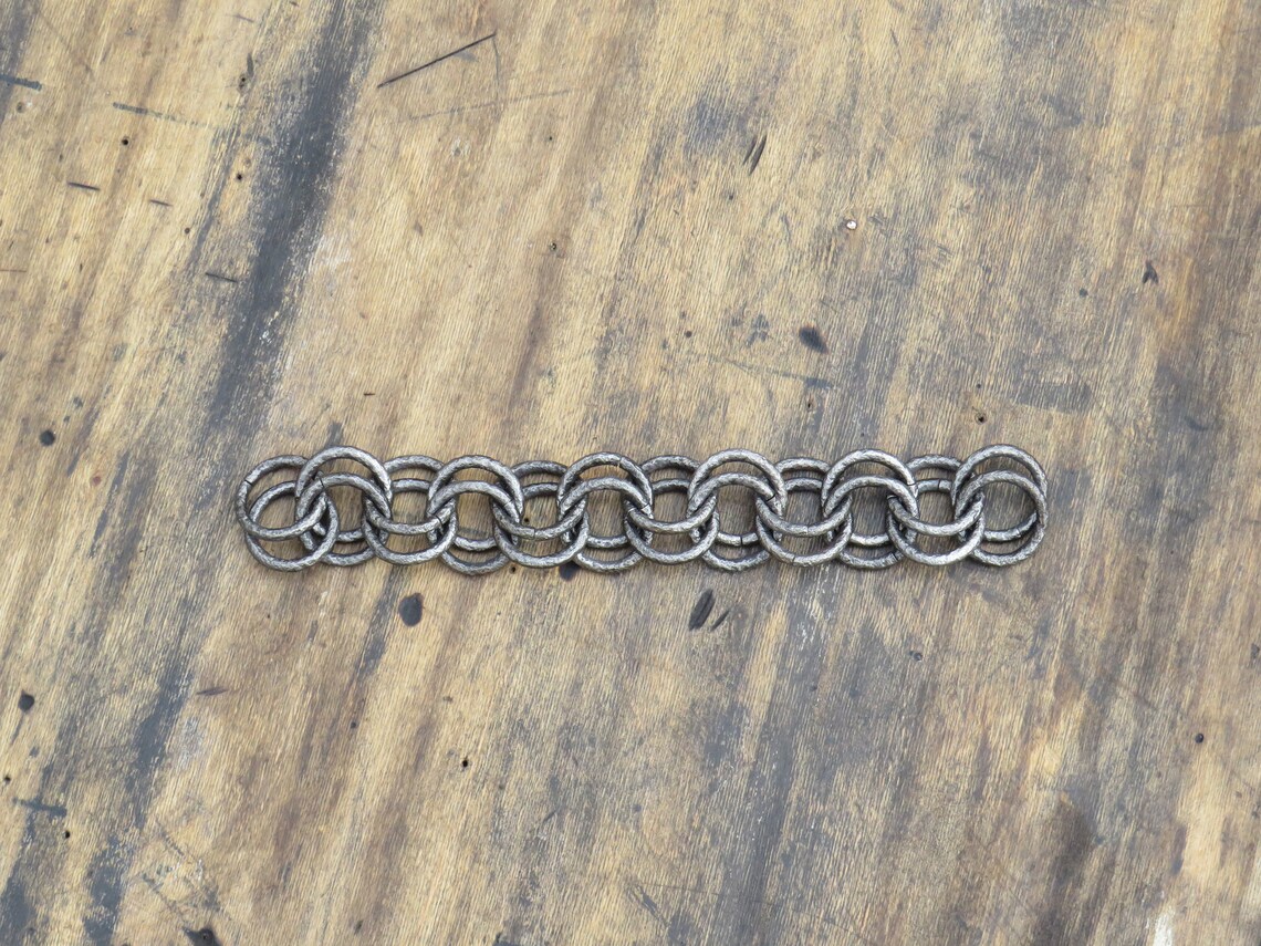 Wrought Iron Chain Forged Chain Interior Elementblack - Etsy