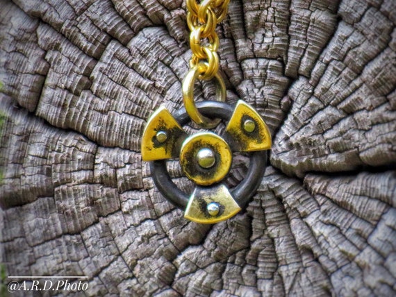 Radiation Pendant Toxic Sign | Etsy