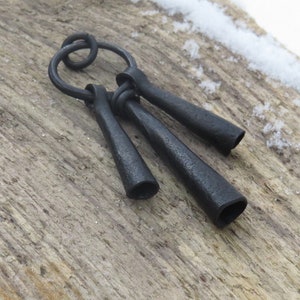 Shamanic Bells Iron Pendant Steel Pendant Siberian Shaman Pendant - Etsy