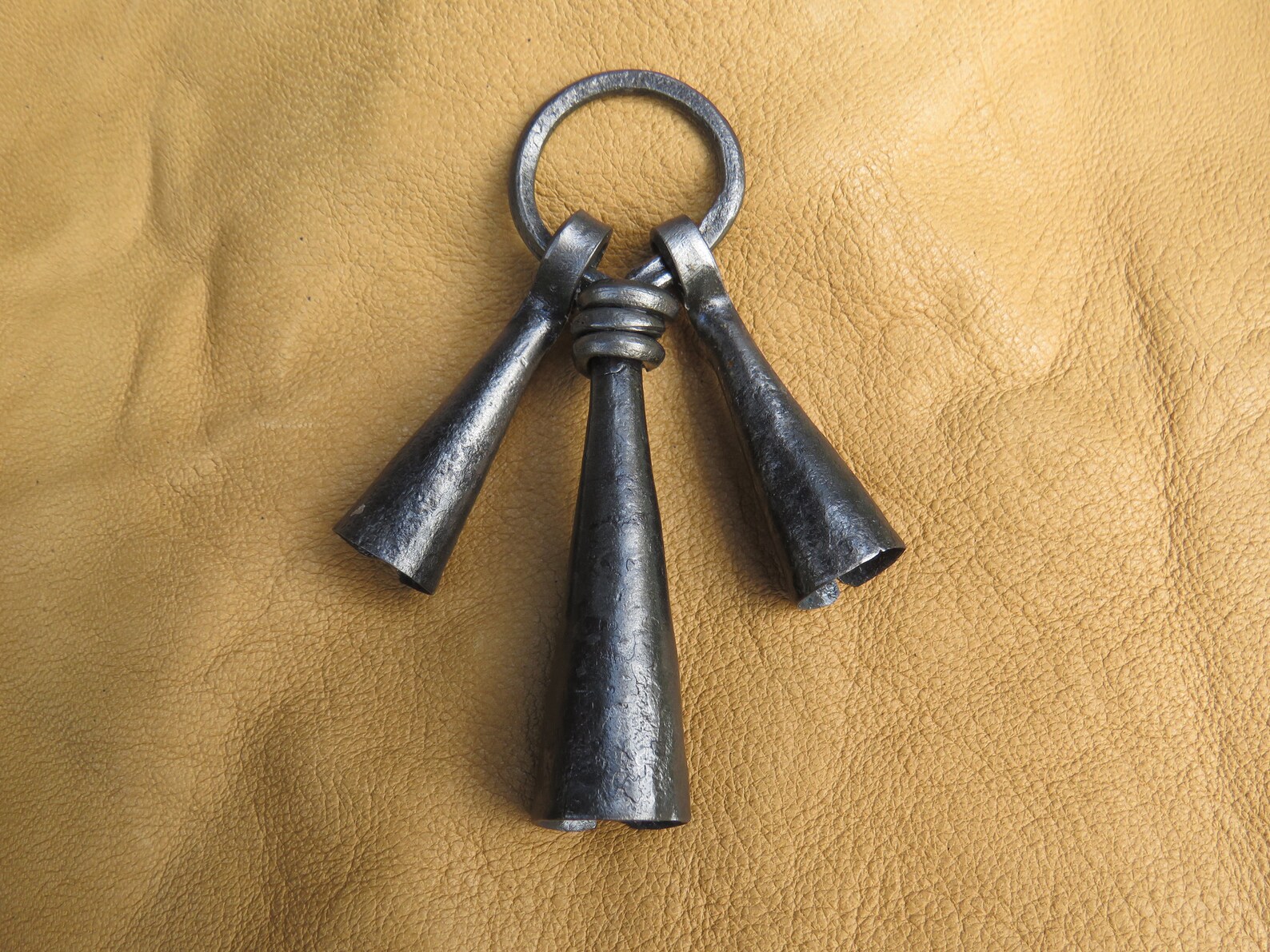 Shamanic Bells Iron Pendant Steel Pendant Siberian Shaman - Etsy