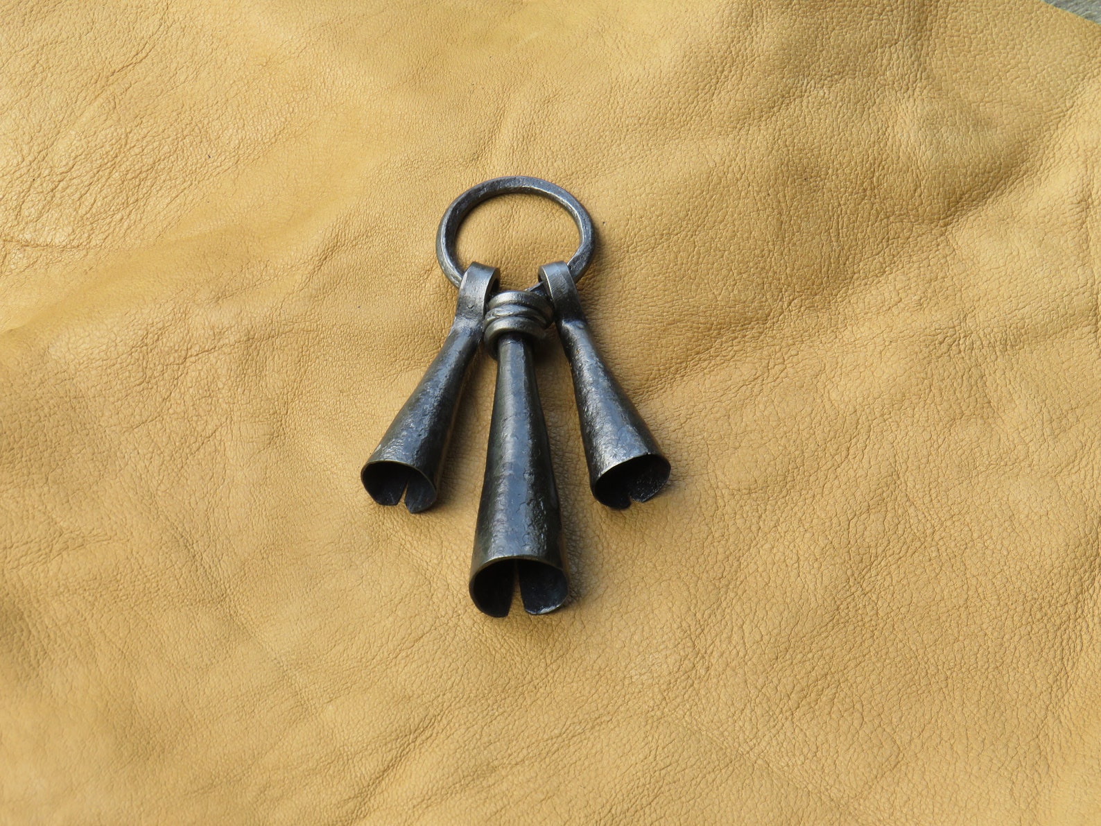 Shamanic Bells Iron Pendant Steel Pendant Siberian Shaman - Etsy