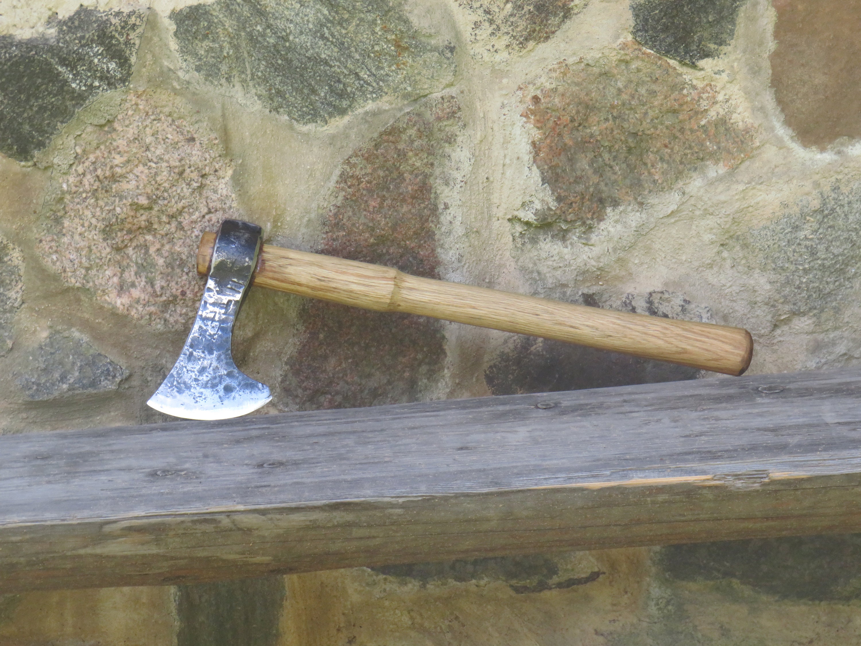Hatchet Oak Handle Oak Axe Viking Camping Hiking - Etsy