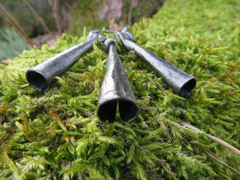 Shamanic Bells Iron Pendant Steel Pendant Siberian Shaman - Etsy