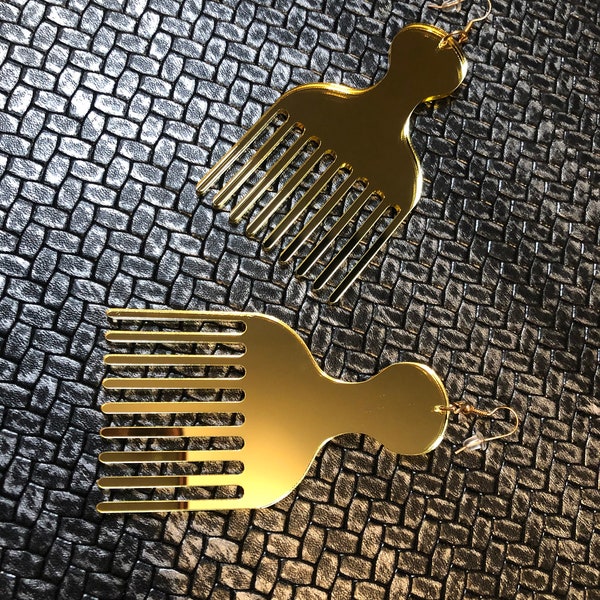 Afro Hair Pick - Etsy