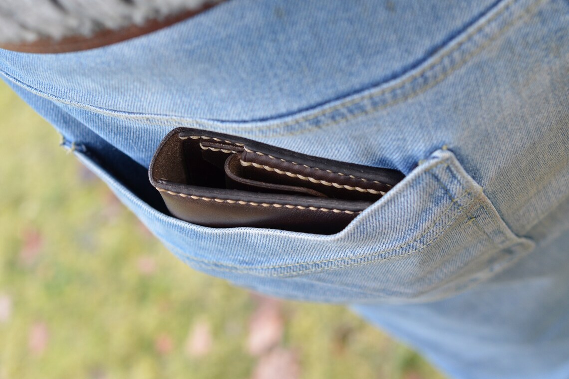 Hand Crafted Leather Wallet - Etsy