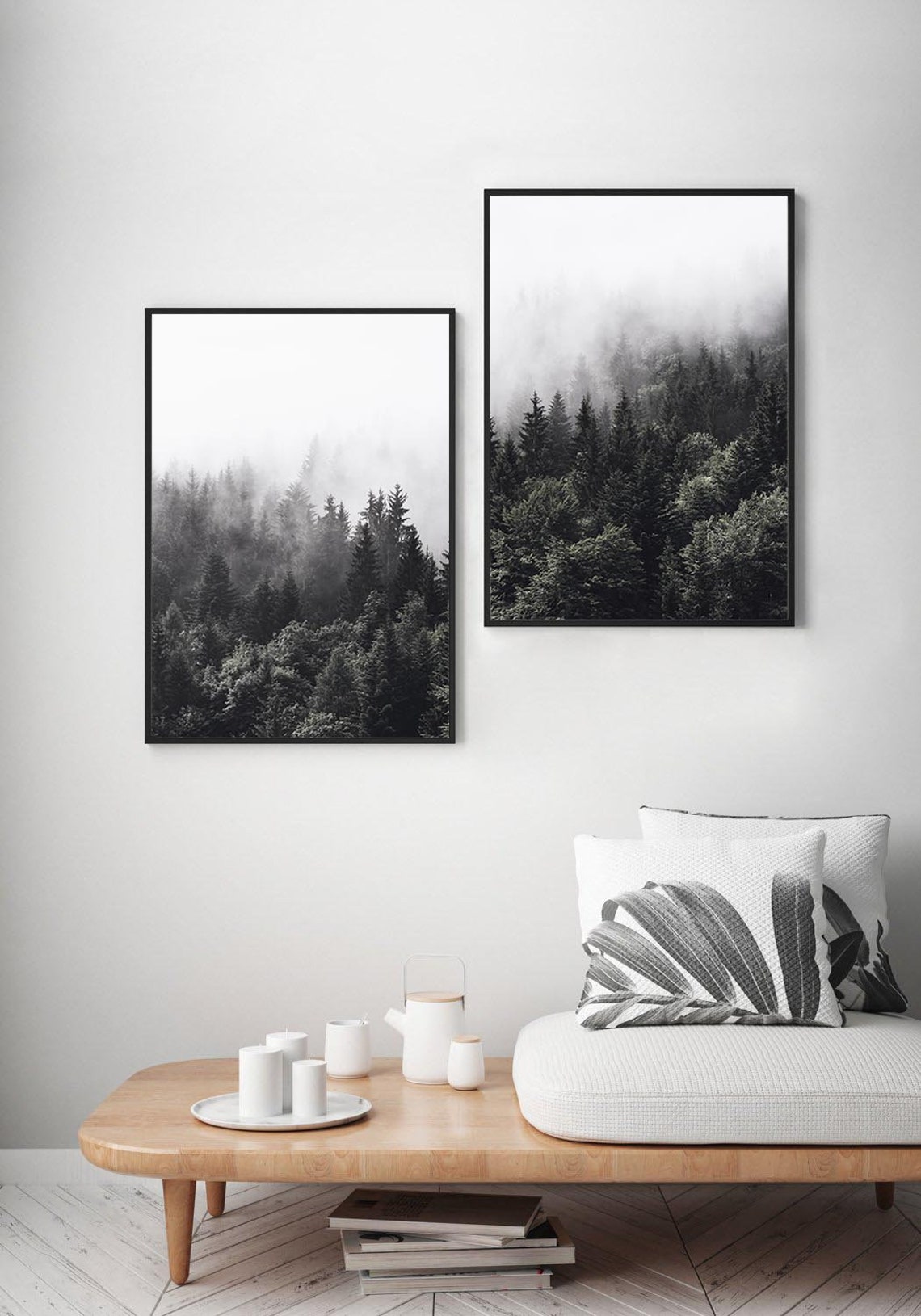 Forest Photography Forest Prints Set Forest Wall | Etsy