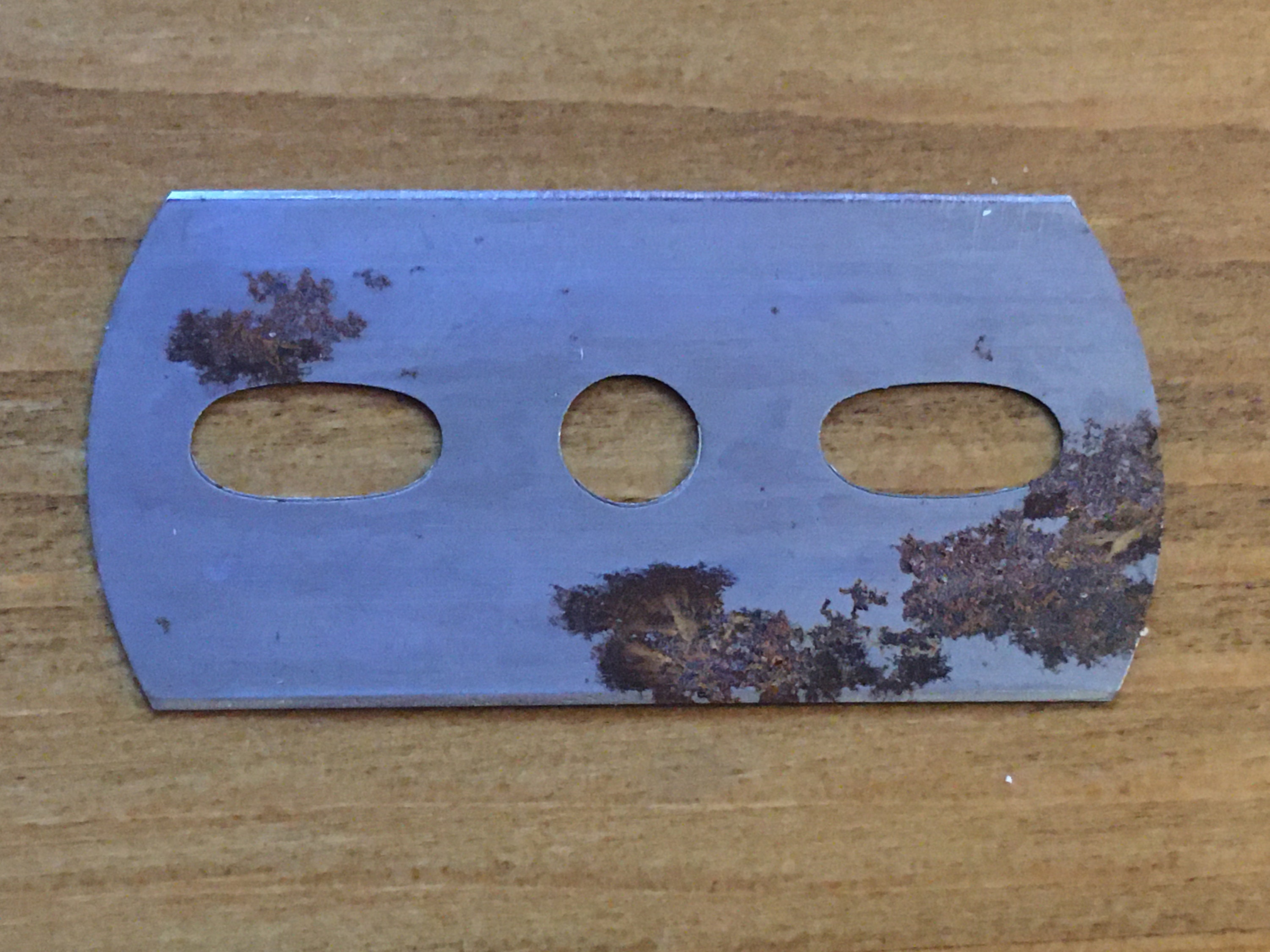 1944 WW2 Escape & Evade Razor Blade “THE DOUBLE SIX” World War 2 ...