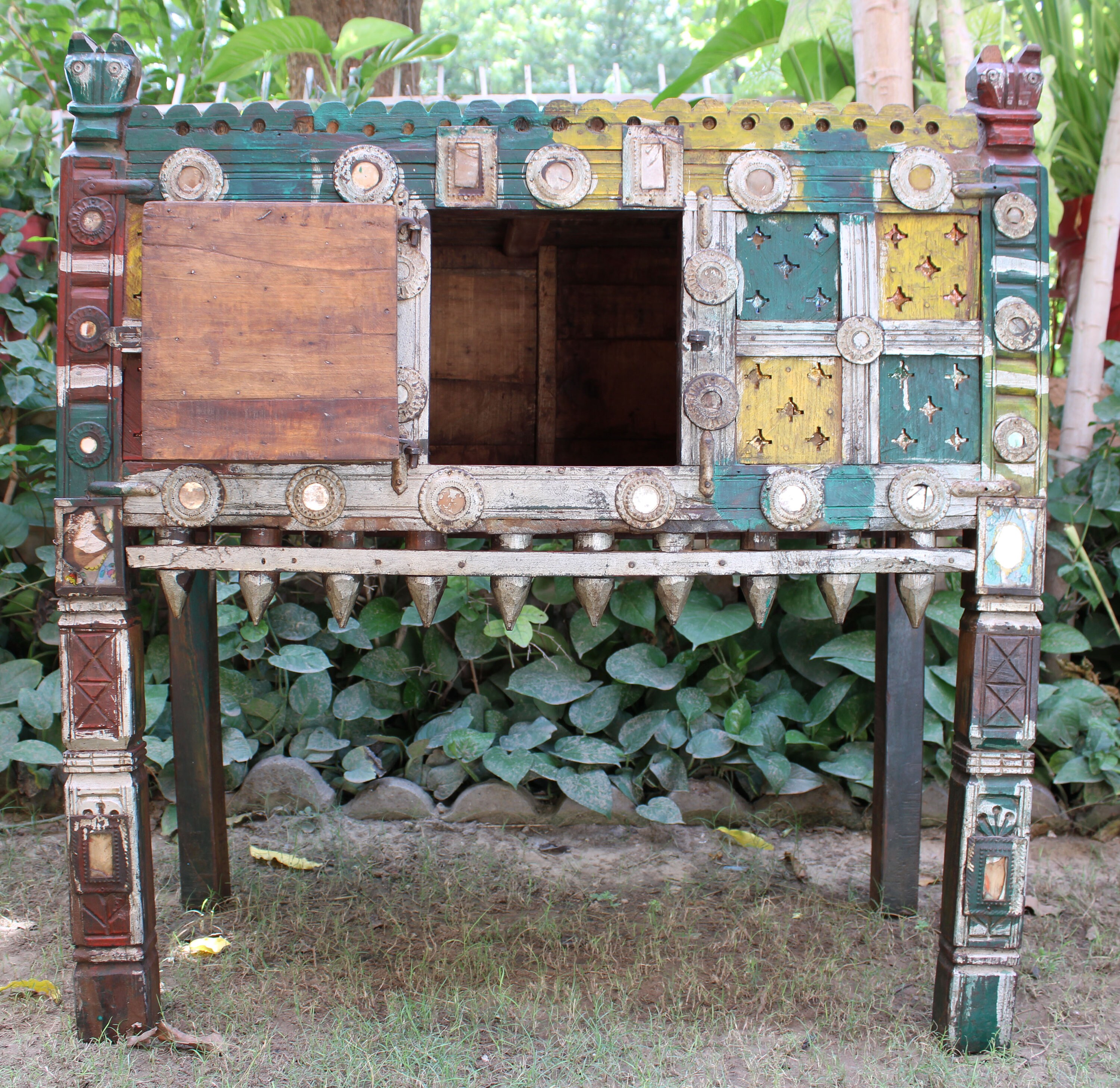 Hand Carved Indian Damchiya: Antique Dowry Box Sideboard - Etsy