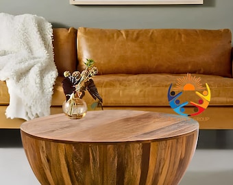 Indian mango wood coffee table store