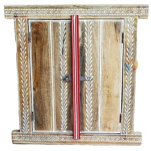 Indian Wooden Window, Wall Decor Shutters, Picture Frame, Best Gift for ...
