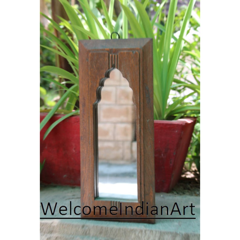 Indian Wooden Wall Mirror Frame Wall Mirror Indian Furniture - Etsy