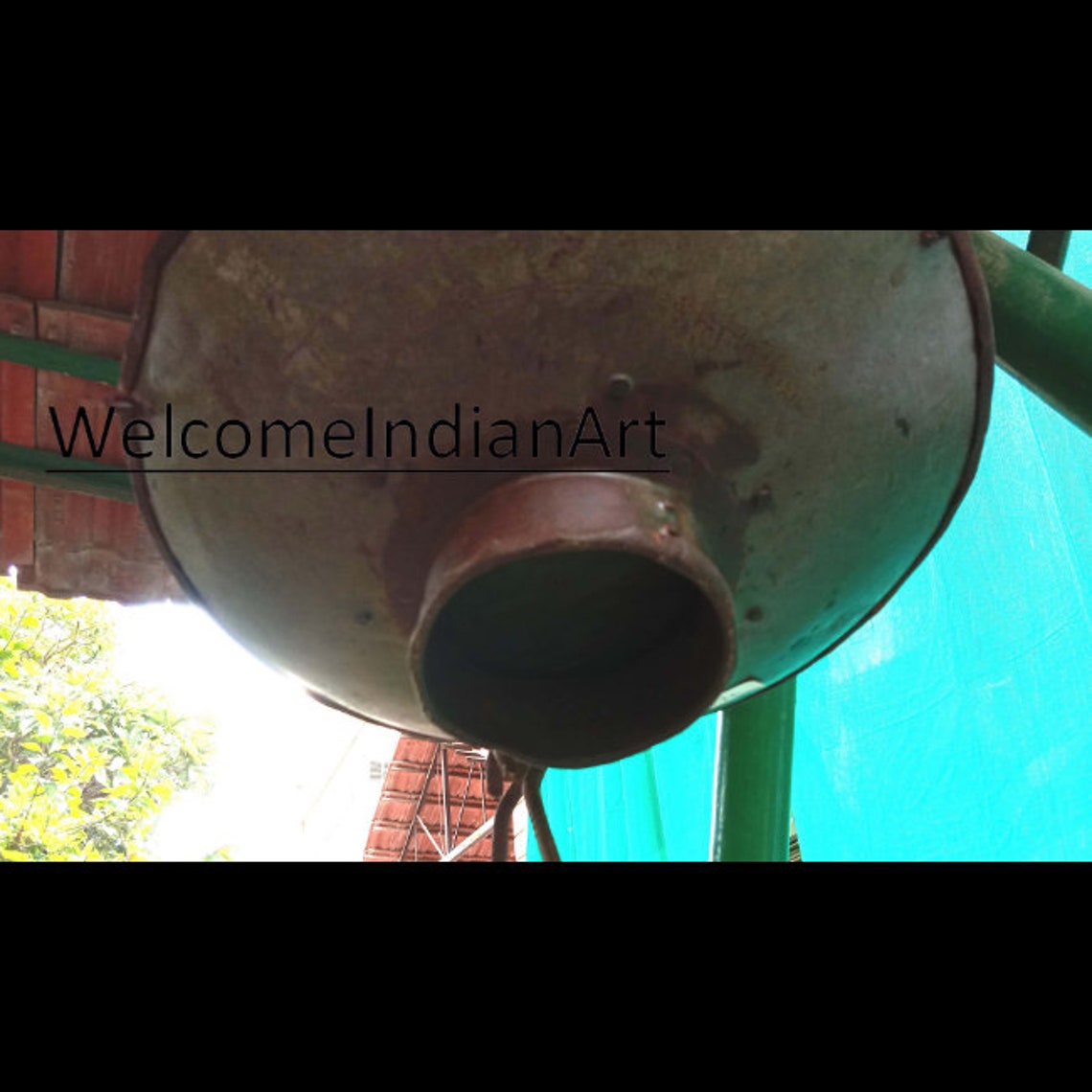 Antique Iron Pot for Garden Decor Large Vintage Iron Hanging - Etsy