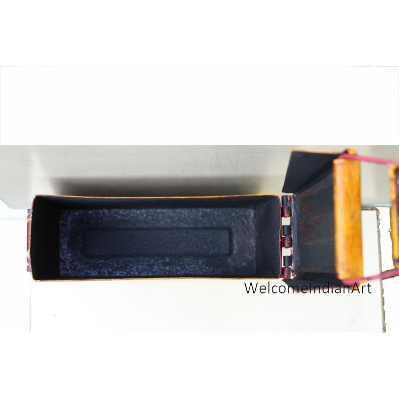 1970'vintage Iron Box Iron Military Box Iron Floral | Etsy