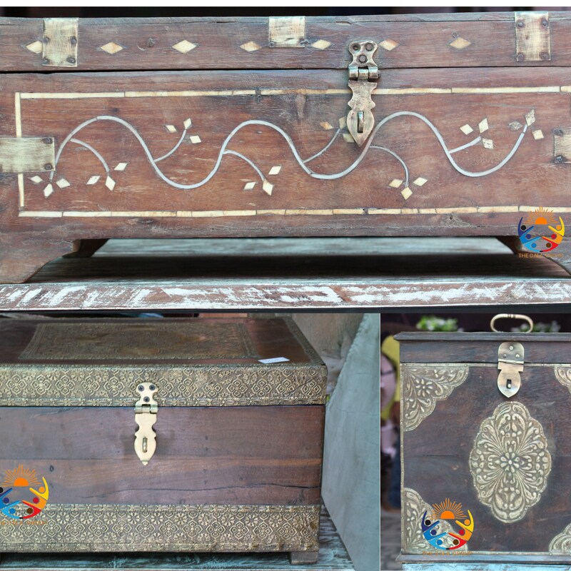 Wood Chest - Etsy