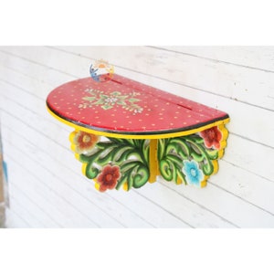 Wooden Portable Pooja Temple Hanging Mandir Home/ Spiritual Wall Rack ...