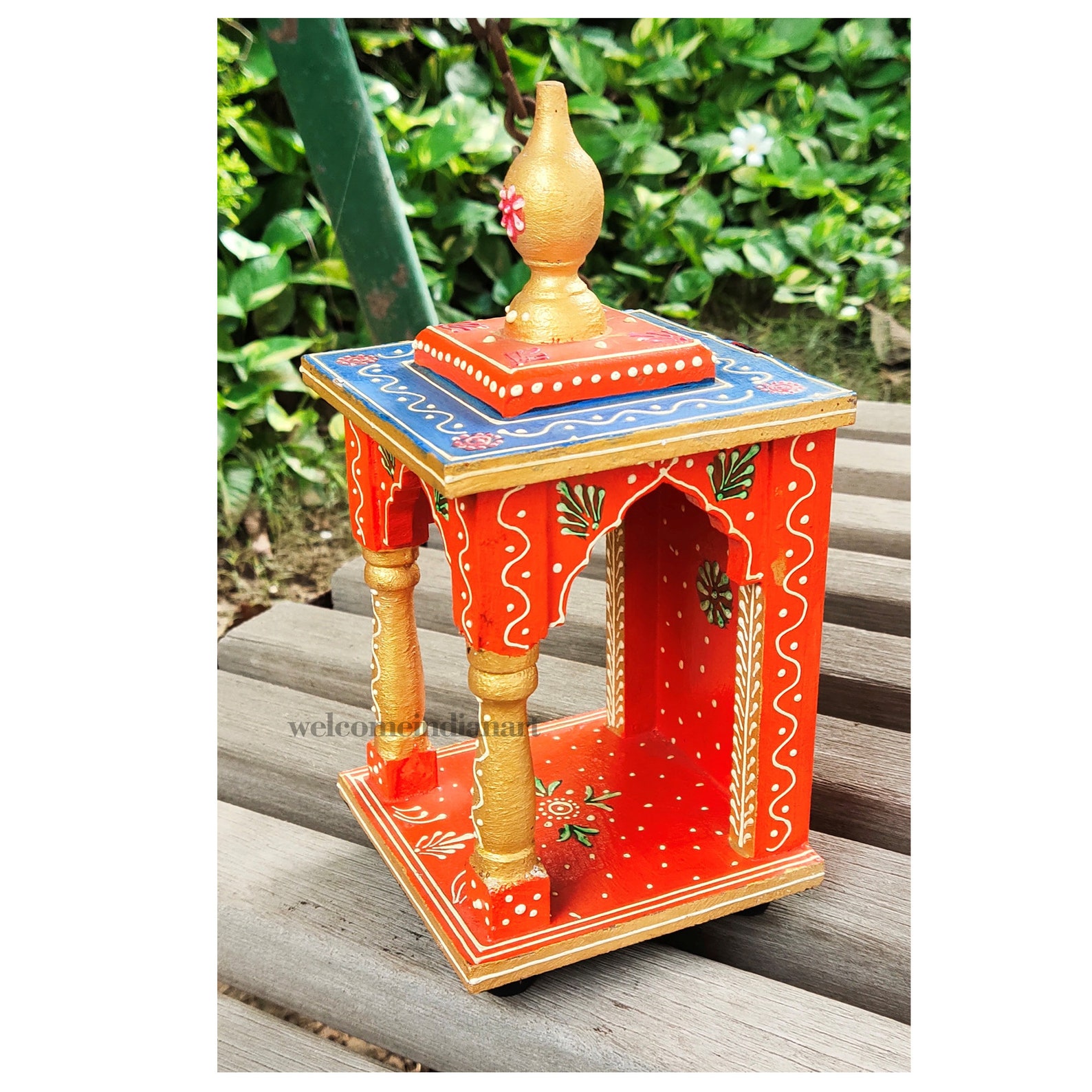 Wooden Temple Mandir Handcrafted Handmade Mandir Pooja Ghar - Etsy