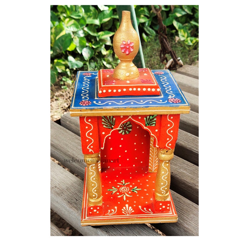 Wooden Temple Mandir Handcrafted Handmade Mandir Pooja Ghar - Etsy