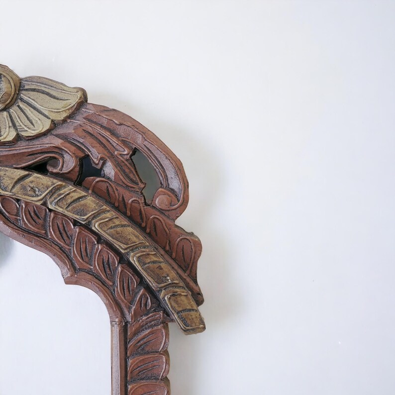 Handmade Rajasthani Jharokha Wood Frame: Hanging Wall Mirror - Etsy