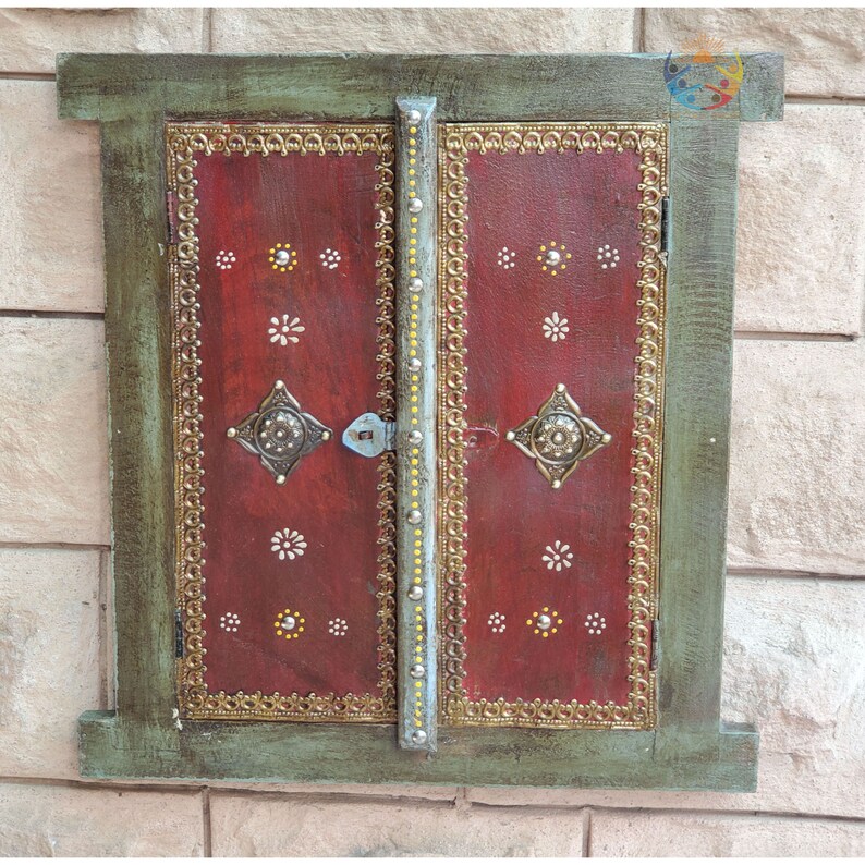 Indian Wooden Window Wall Decor Shutters Picture Frame Best - Etsy