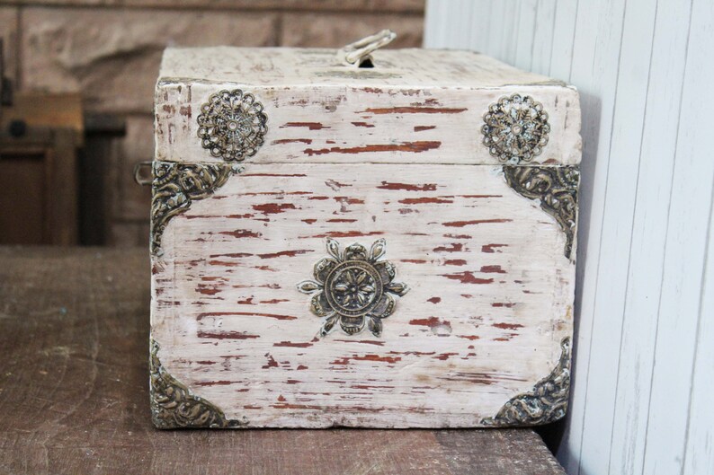 Antique Wooden Trunk: Pirate Treasure Chest, Wedding Decor - Etsy