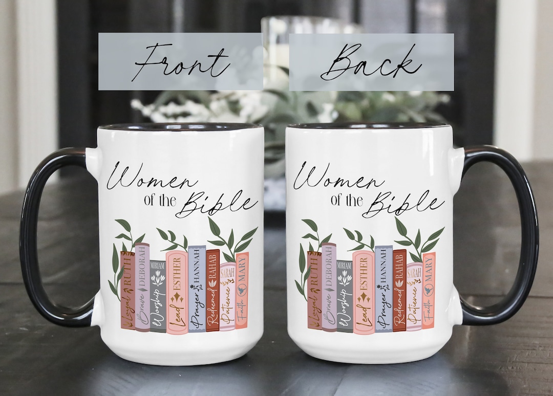 Women of the Bible Coffee Mug, Christian Coffee Mug for Women ...