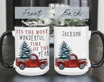 Personalized Christmas Mugs, Funny Christmas Mug, Secret Santa Gift ...