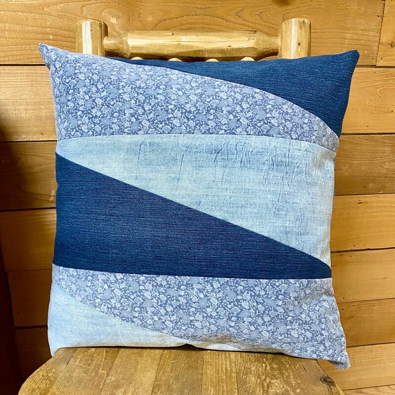 Denim Pillow Covers - Etsy