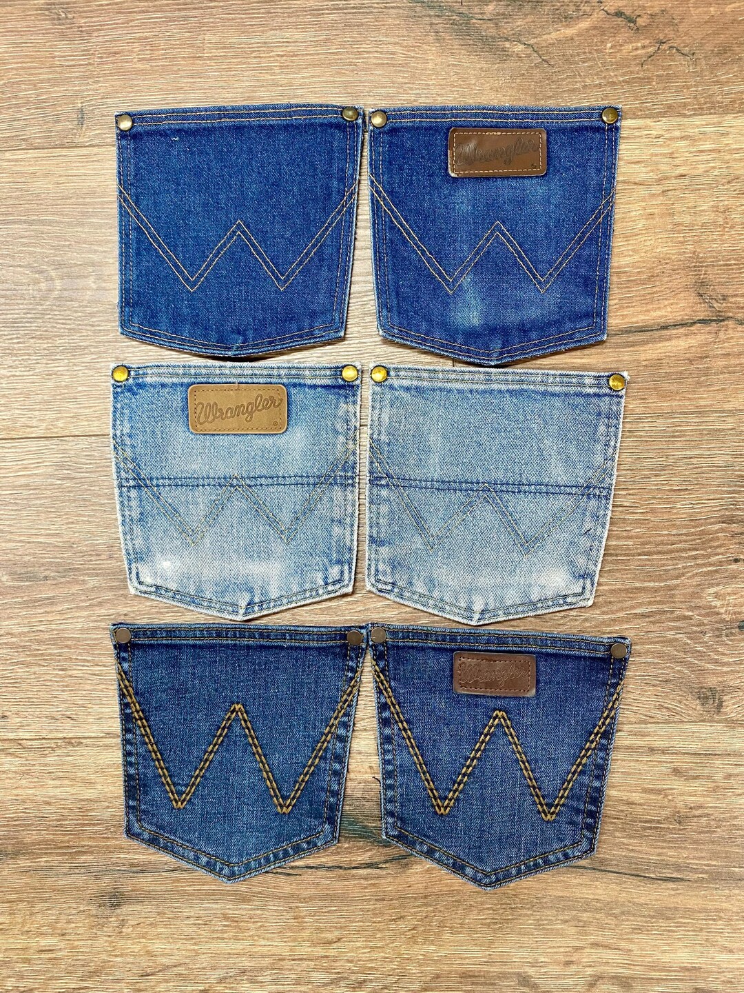 Wrangler Jeans Denim Pockets. Vintage Wrangler Pockets. Wedding Party ...