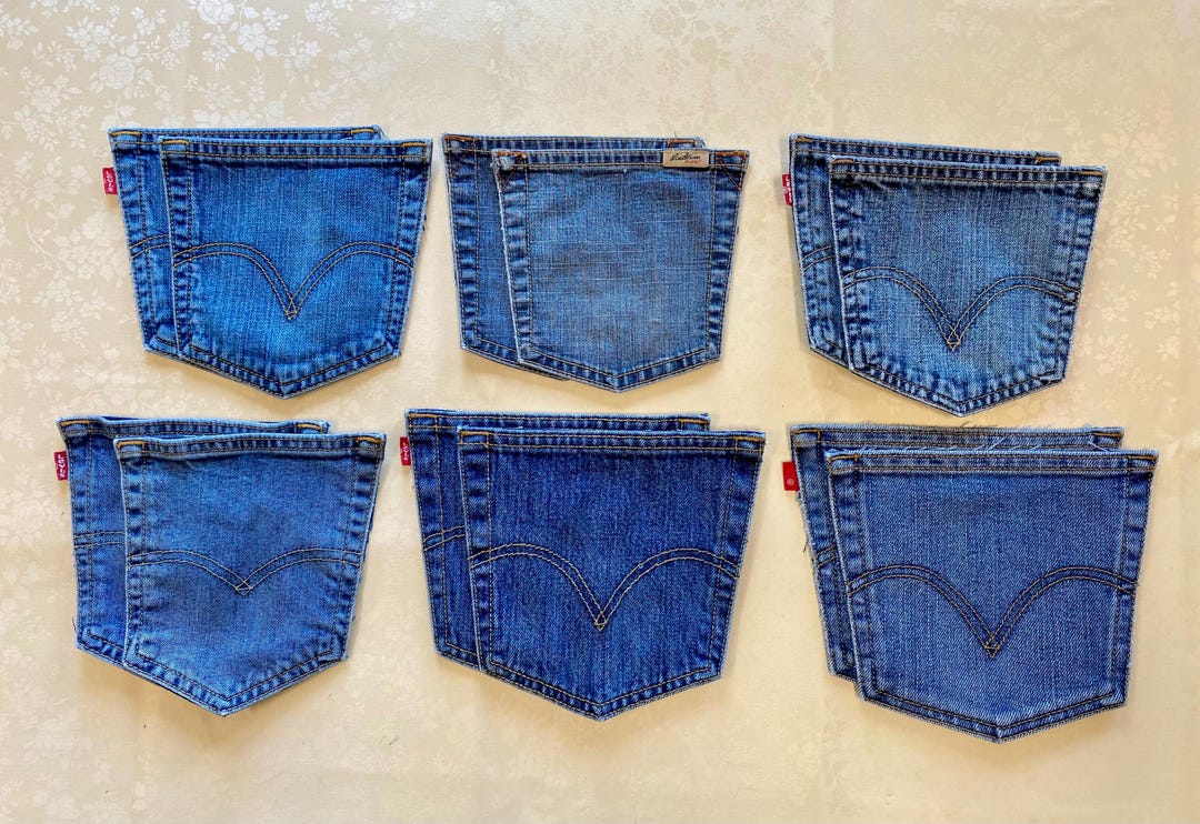 Levis Denim Pockets. Wedding Party Craft Silverware Jeans Pockets ...